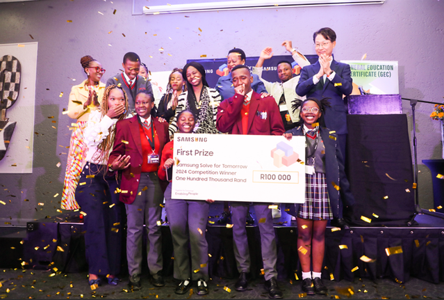Mandisa Shiceka High School Named as Winner of the 2024 Samsung Solve ...