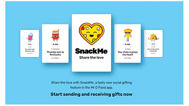 Mr D Food app launches new snack gifting feature — www.guzzle.co.za