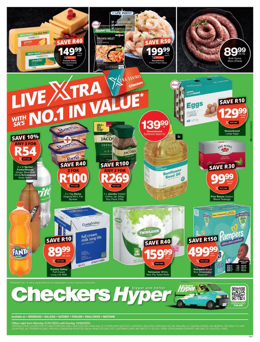 Checkers Hyper KwaZulu-Natal : Live Xtra (21 July - 10 August 2025) — m ...
