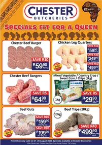 Chester Butcheries Specials | October 2025 Latest Catalogues | Guzzle