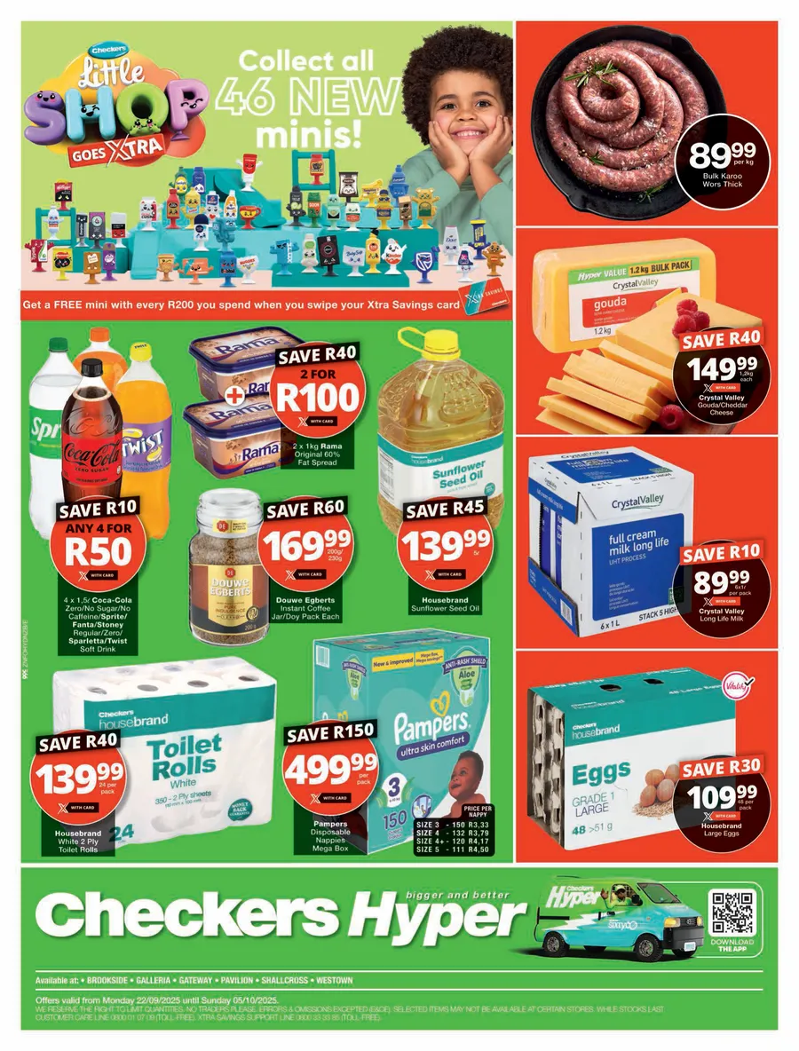 Checkers Hyper KwaZulu-Natal : Little Shop Goes Xtra (22 September - 05 ...