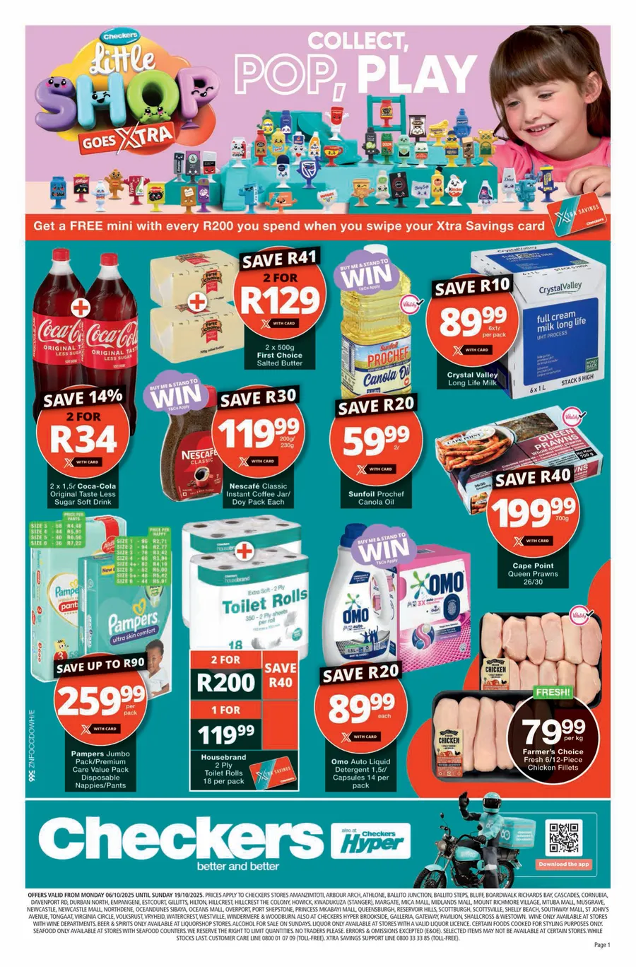 Checkers KwaZulu-Natal : Little Shop Goes Xtra (06 October - 19 October ...