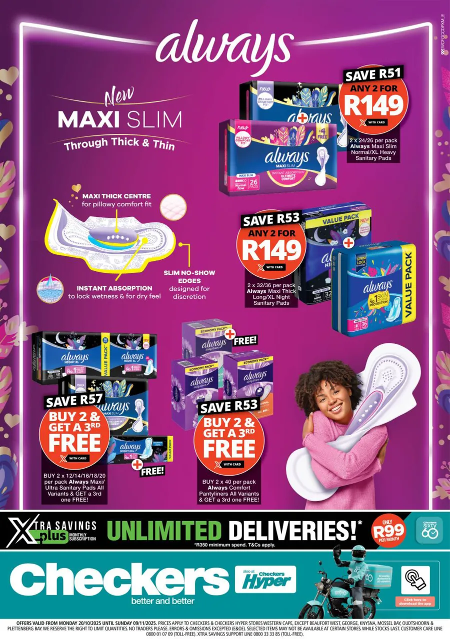 Checkers Western Cape : Always Promotion (20 October - 09 November 2025 ...