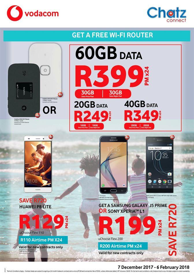 Chatz Connect (07 Dec - 06 Feb 2018) — m.guzzle.co.za