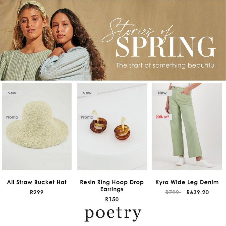 Poetry : New Offers (Request Valid Dates From Retailer) — m.guzzle.co.za
