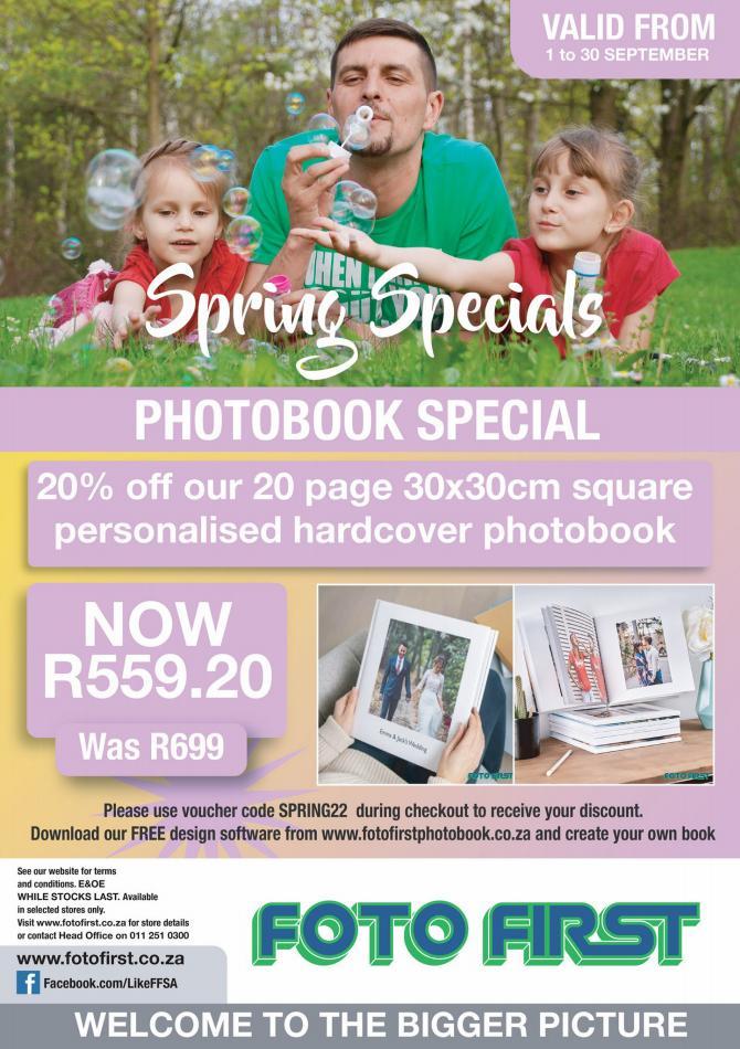 Foto First : Spring Specials (Request Valid Dates From Retailer) — m ...