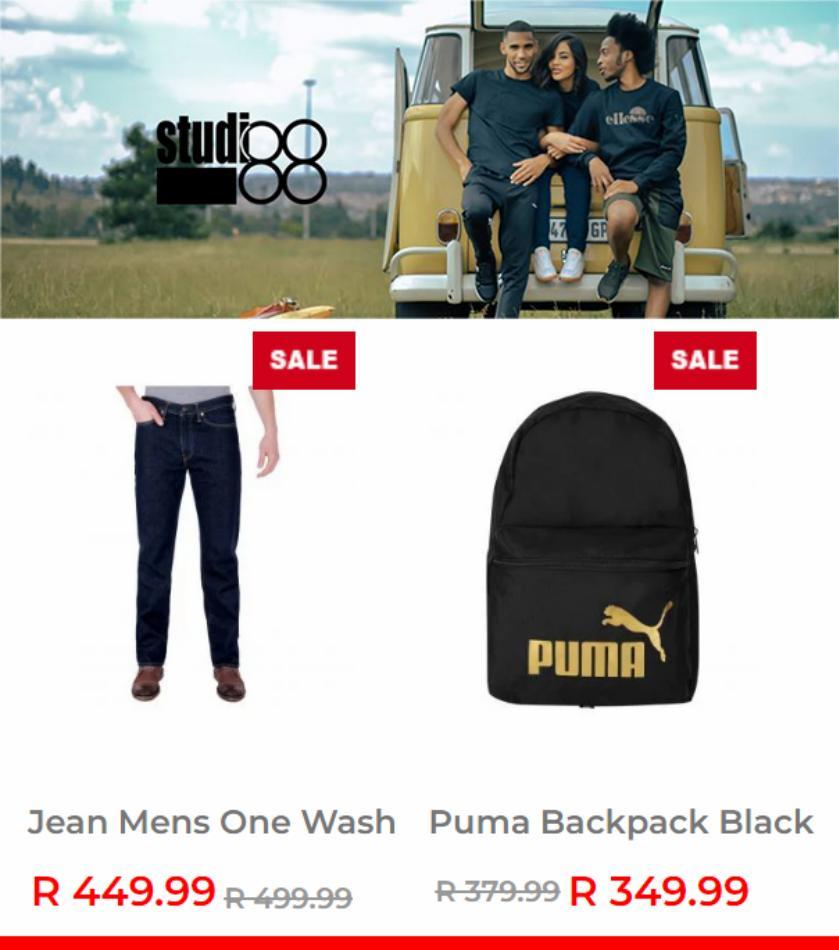 Studio 88 : Specials (Request Valid Dates From Retailer) — m.guzzle.co.za