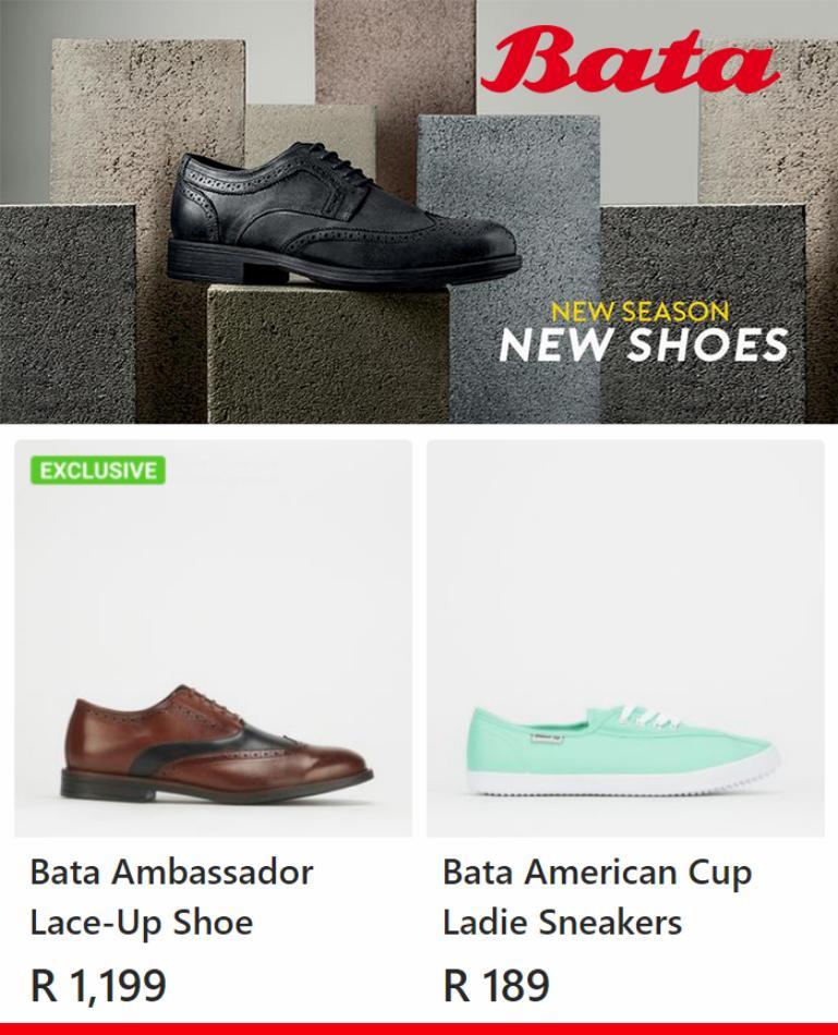 Bata : New Season (Request Valid Dates From Retailer) — www.guzzle.co.za
