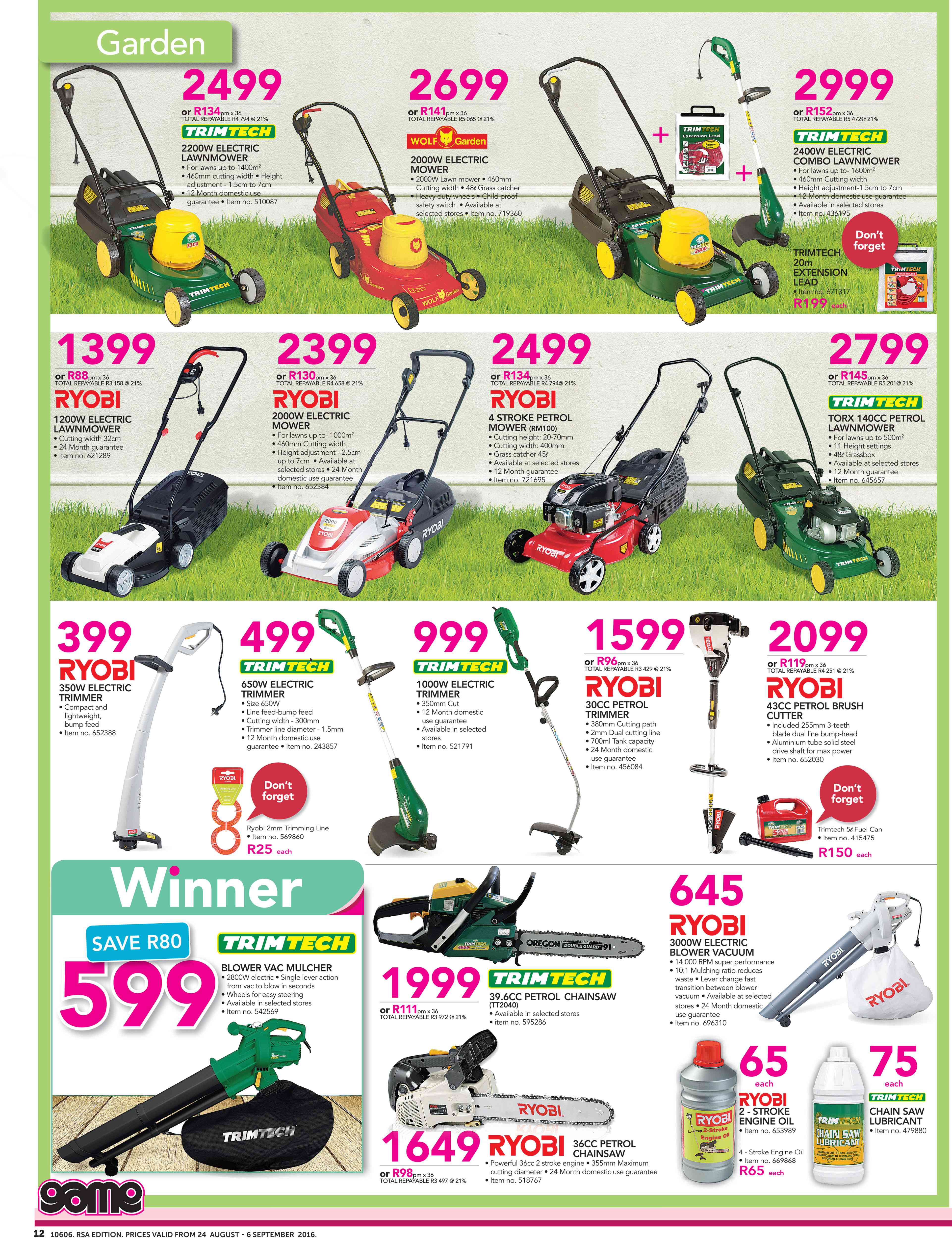 Special TrimTech 650W Electric Trimmer — www.guzzle.co.za