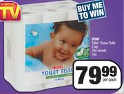 Special Spar Toilet Tissue Rolls 2 Ply 350 Sheets 18's Pack-Per Pack ...