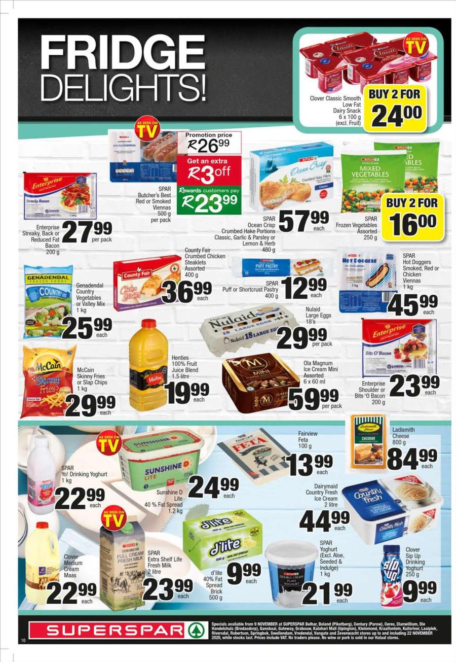 SUPER SPAR Belhar,Ceres & Kuilsriver : Christmas Savings (09 November ...