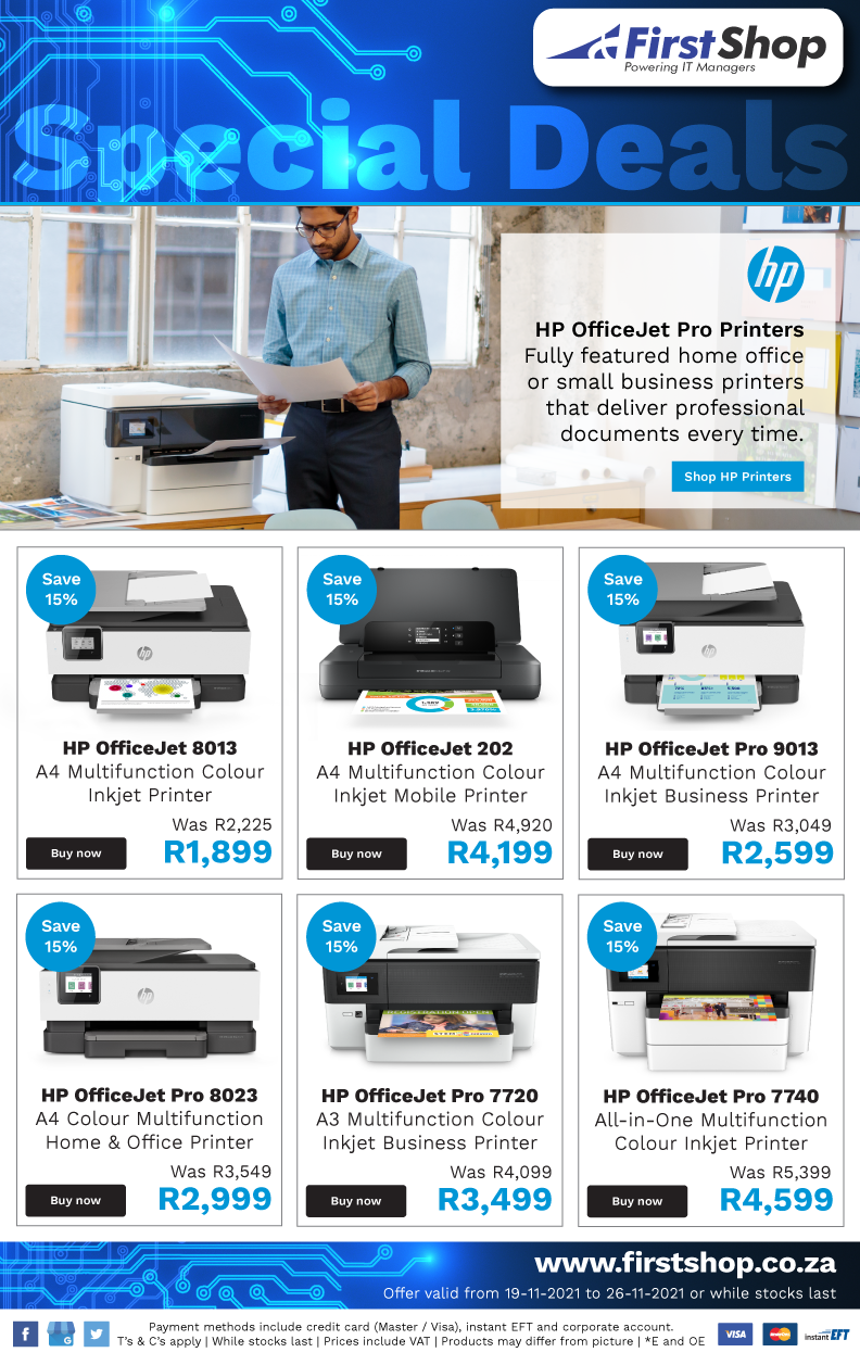 Special HP Officejet 202 A4 Multifunction Colour Inkjet Mobile Printer ...