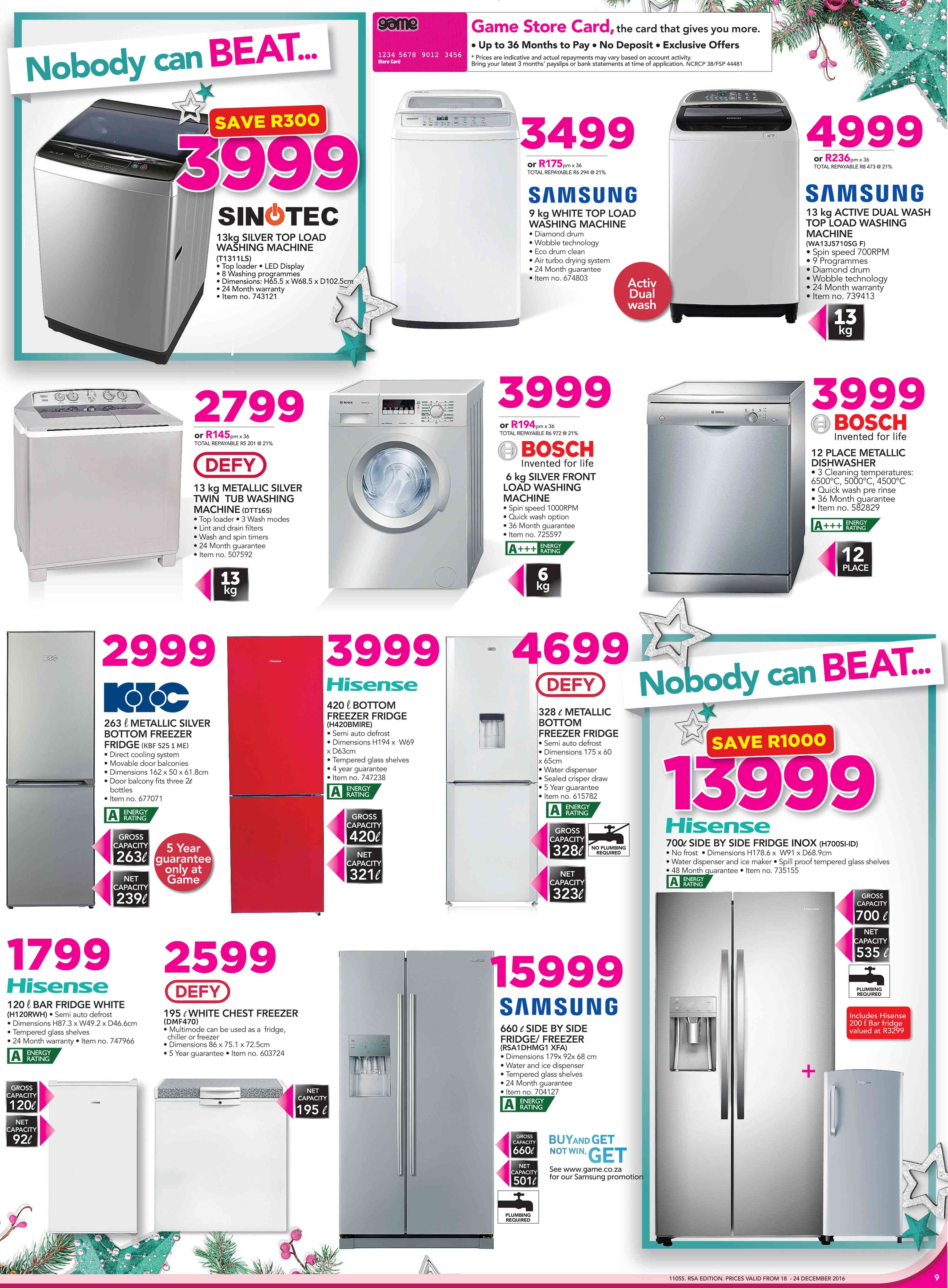 Special Sinotec 13kg Silver Top Load Washing Machine T1311LS — www ...