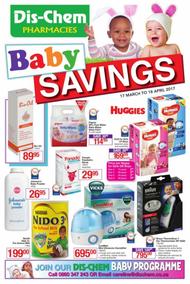 Dis-Chem : Baby Savings (17 Mar - 18 Apr 2017) — www.guzzle.co.za