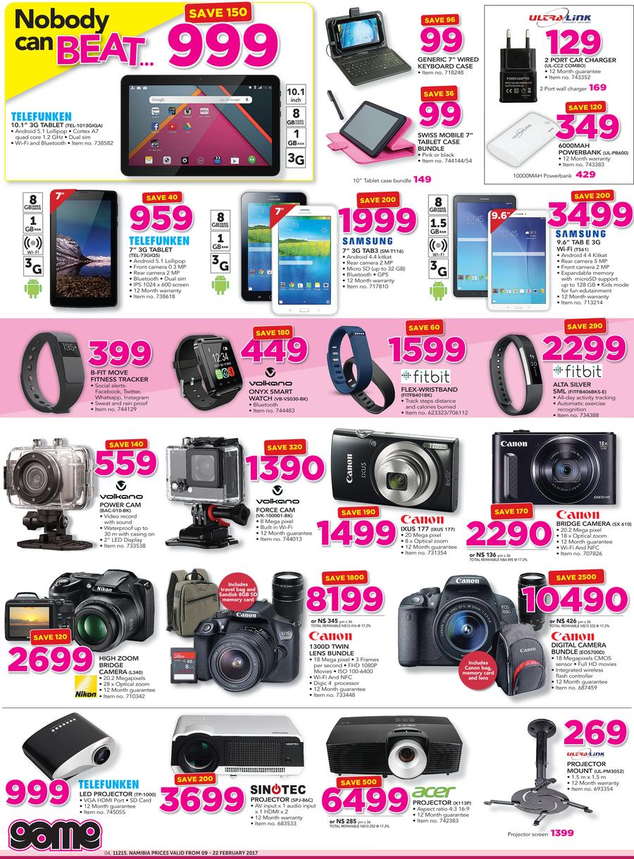 Game Namibia | Specials