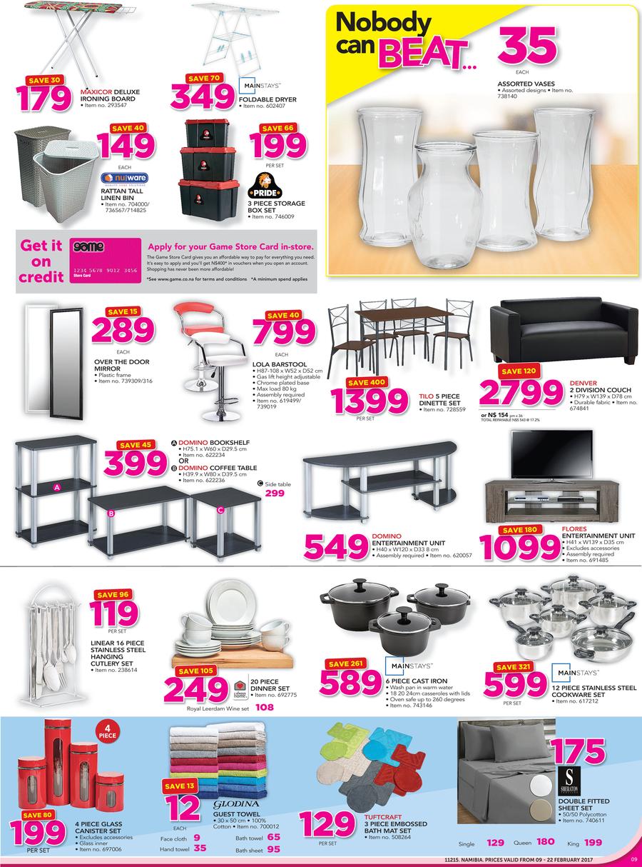 Game Namibia | Specials