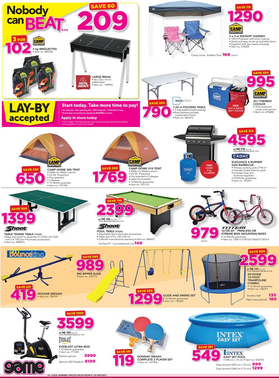Game Namibia | Specials