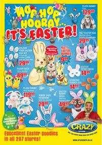 The Crazy Store : It's Easter! (03 Apr - 17 Apr 2017) — www.guzzle.co.za