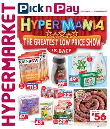 Pick n Pay Hyper P.E : Hyper Mania ( 19 Jan - 25 Jan 2015 ) — www ...