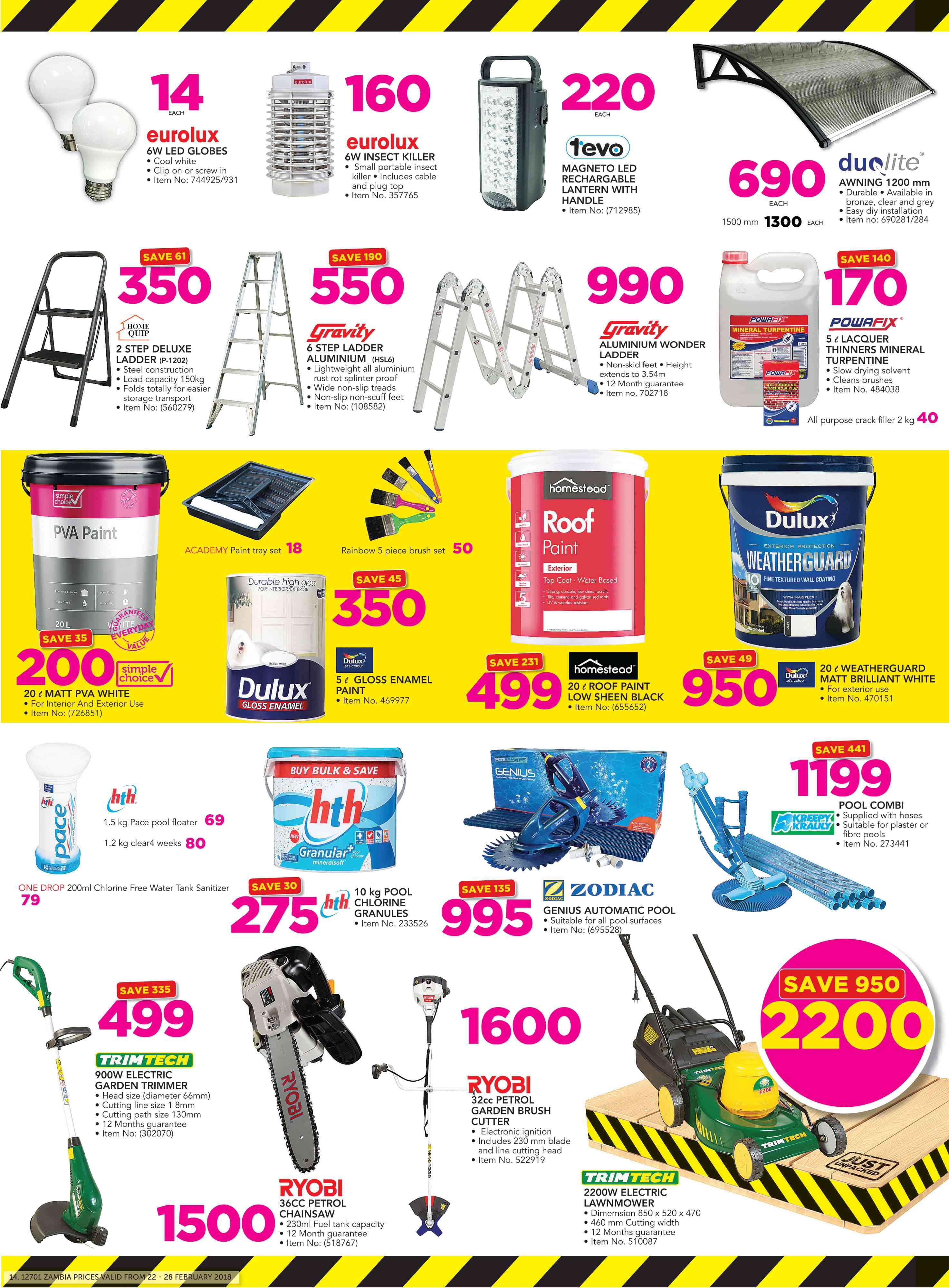 Special Simple Choice 20L Matt PVA White — www.guzzle.co.za