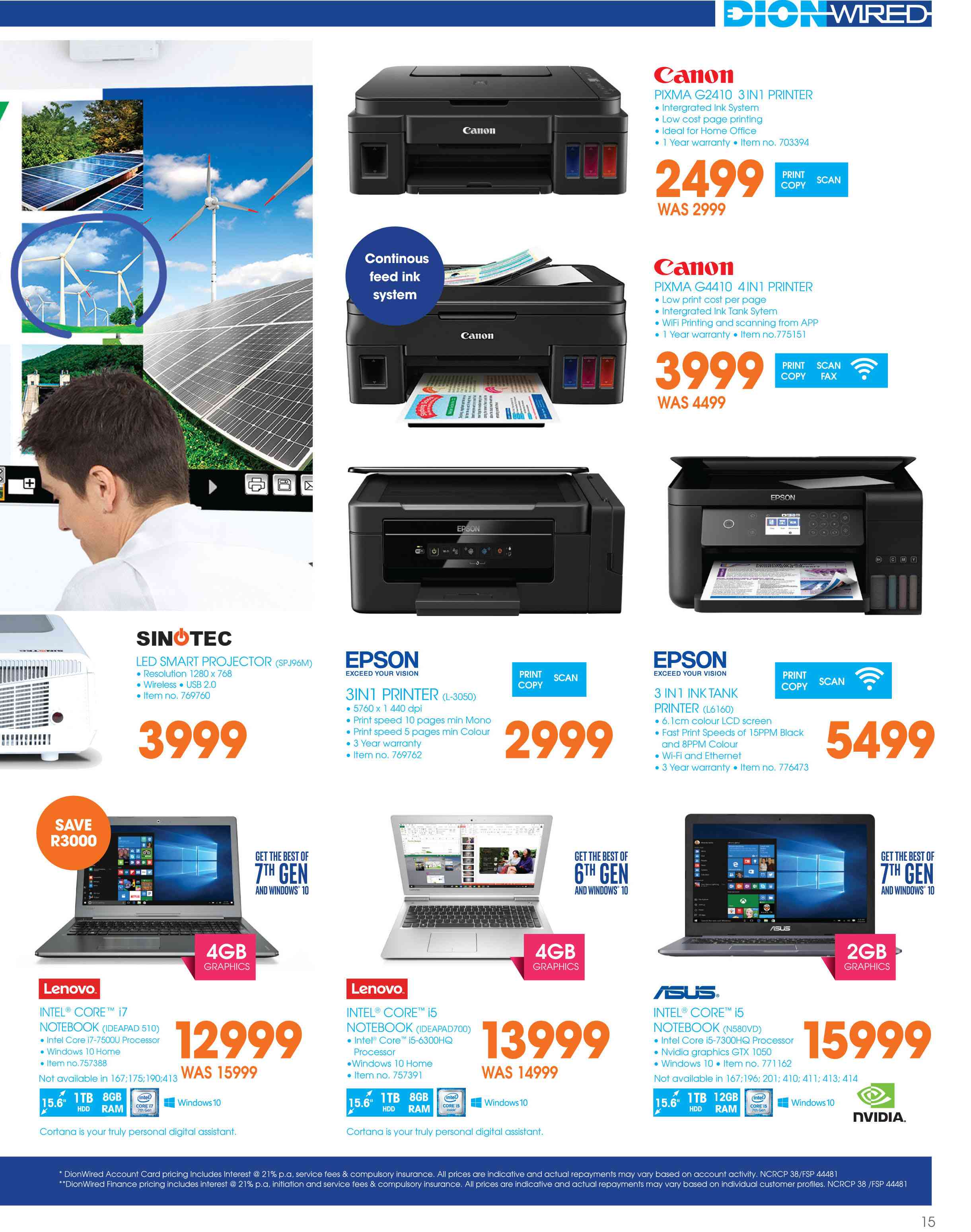 Special Sinotec LED Smart Projector SPJ96M — www.guzzle.co.za