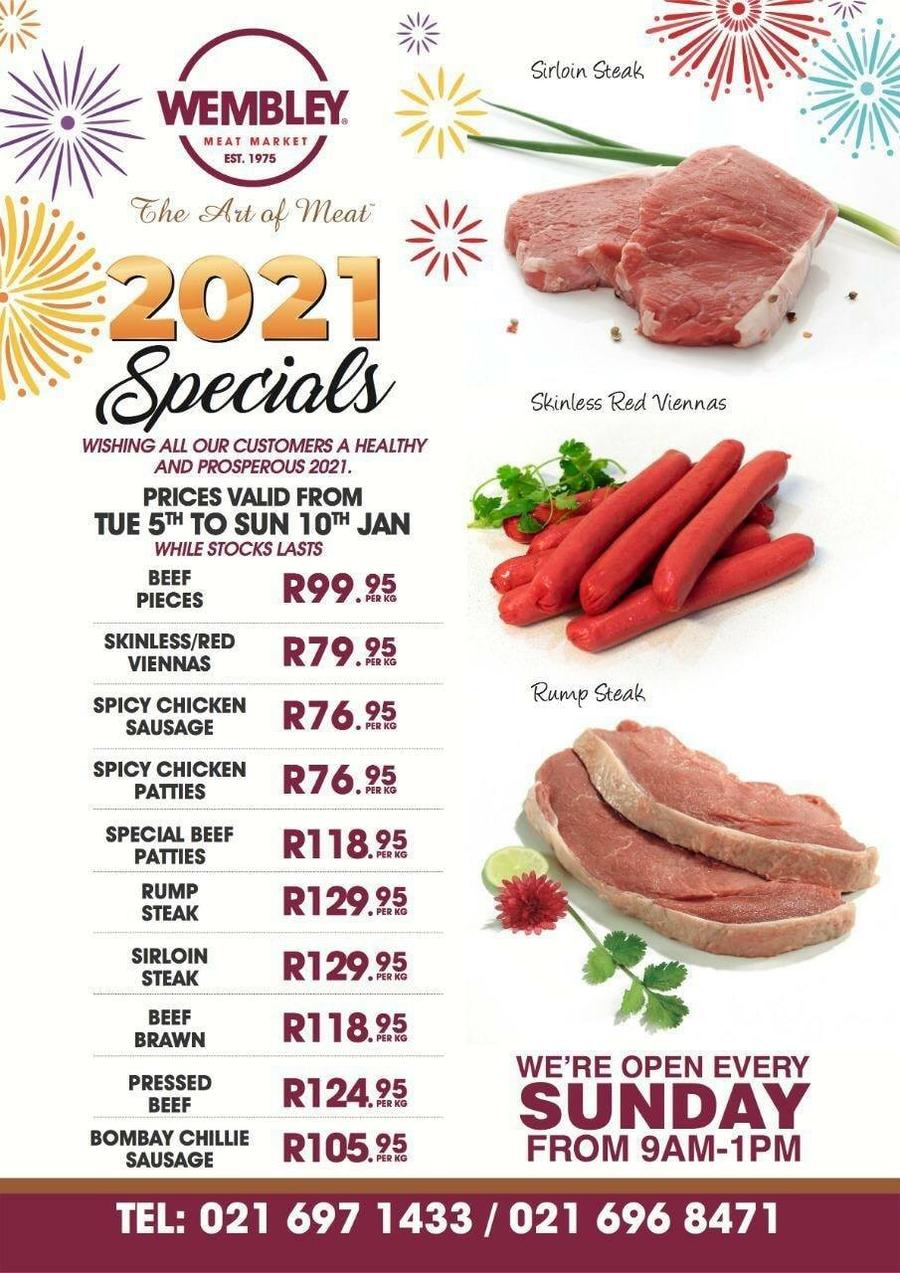 The Wembley Meat Market : Specials (05 January - 10 January 2021) — m ...
