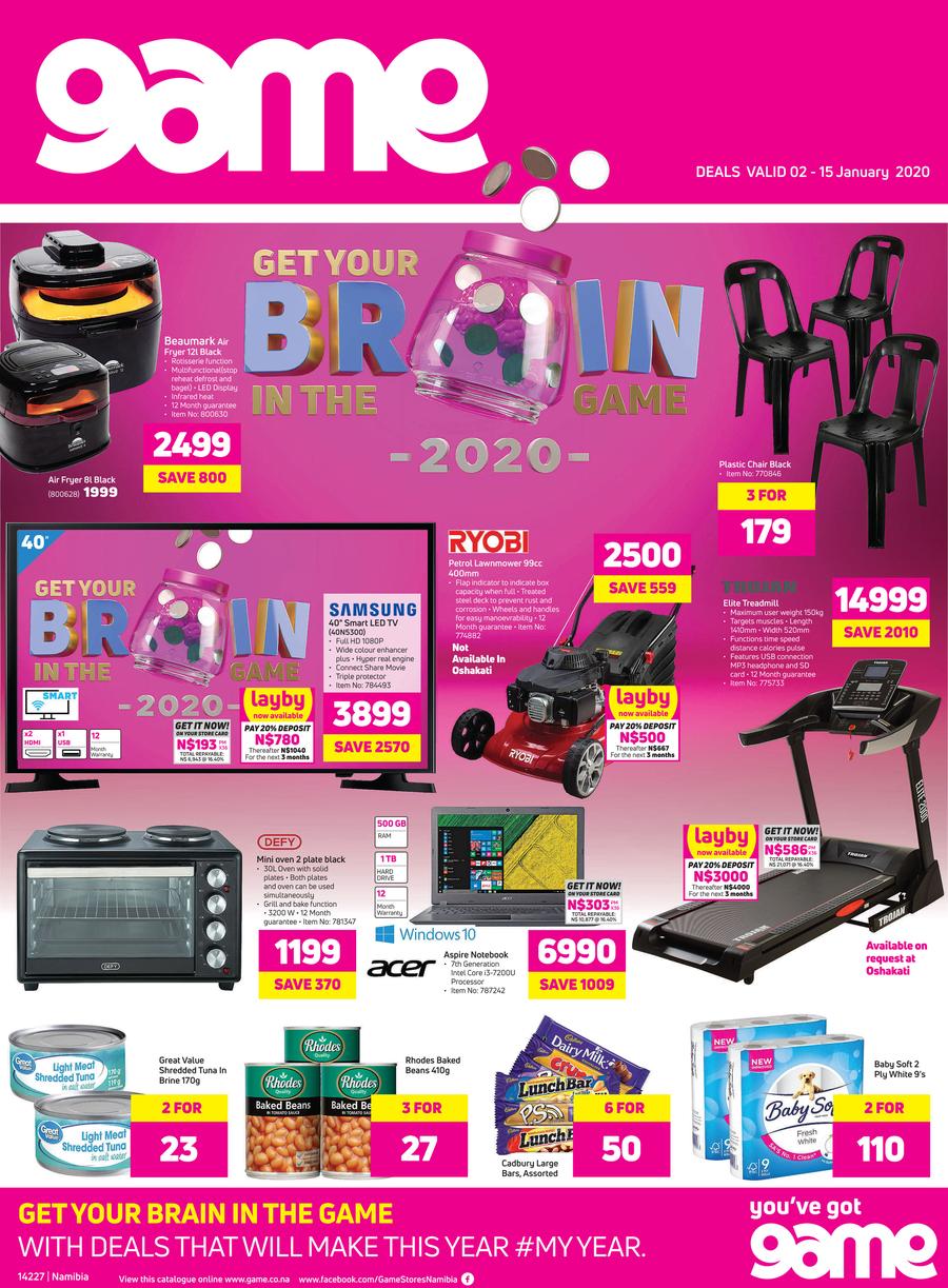 Game Namibia : Get Your Brain In The Game (2 Jan - 15 Jan 2020) — m ...