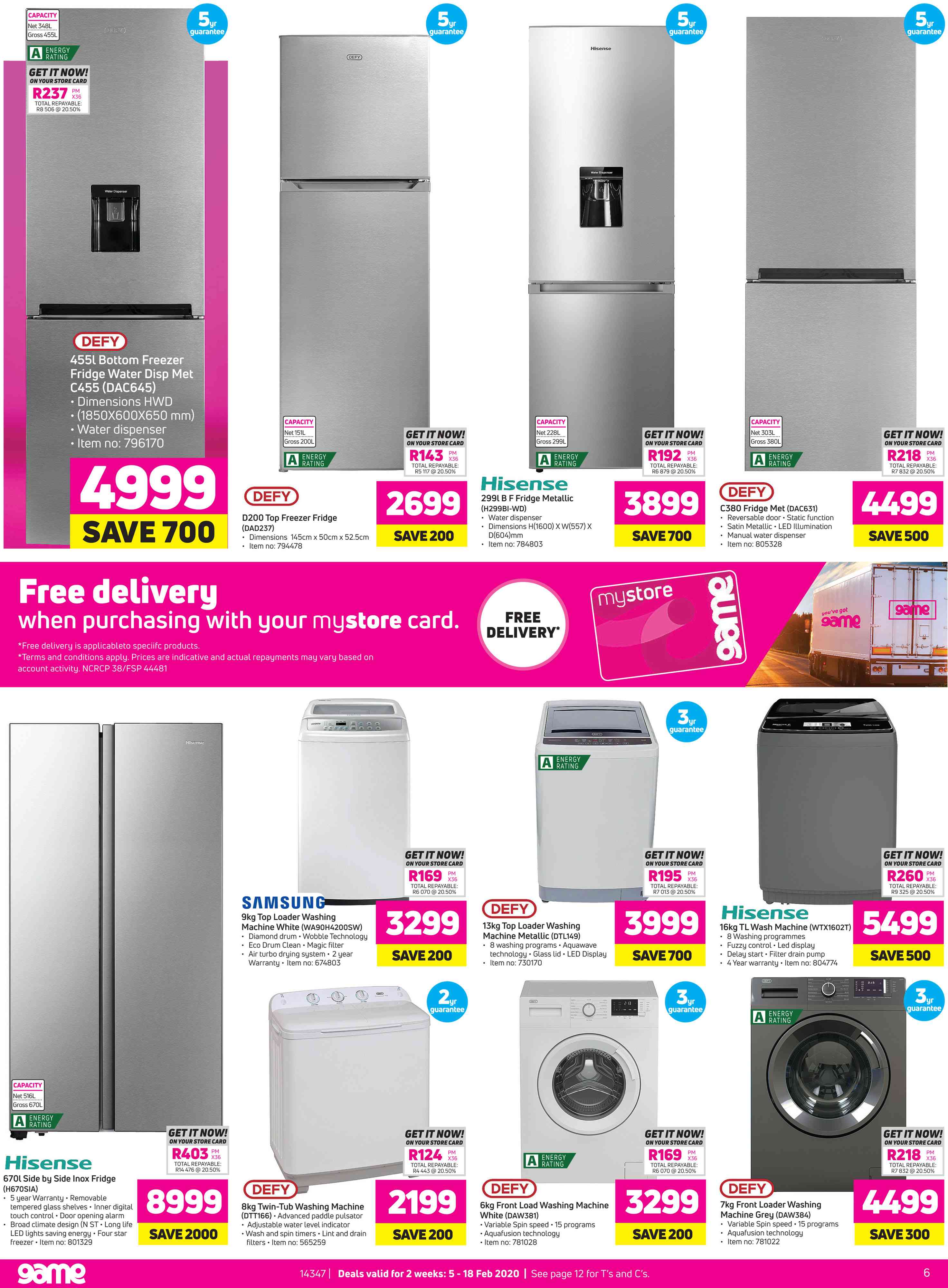 Special Defy 455Ltr Bottom Freezer Fridge Water Disp Met C455 DAC645 ...