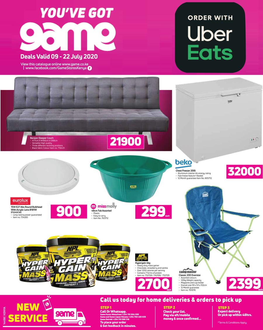 Game Kenya : You've Got Game (9 July - 22 July 2020) — m.guzzle.co.za