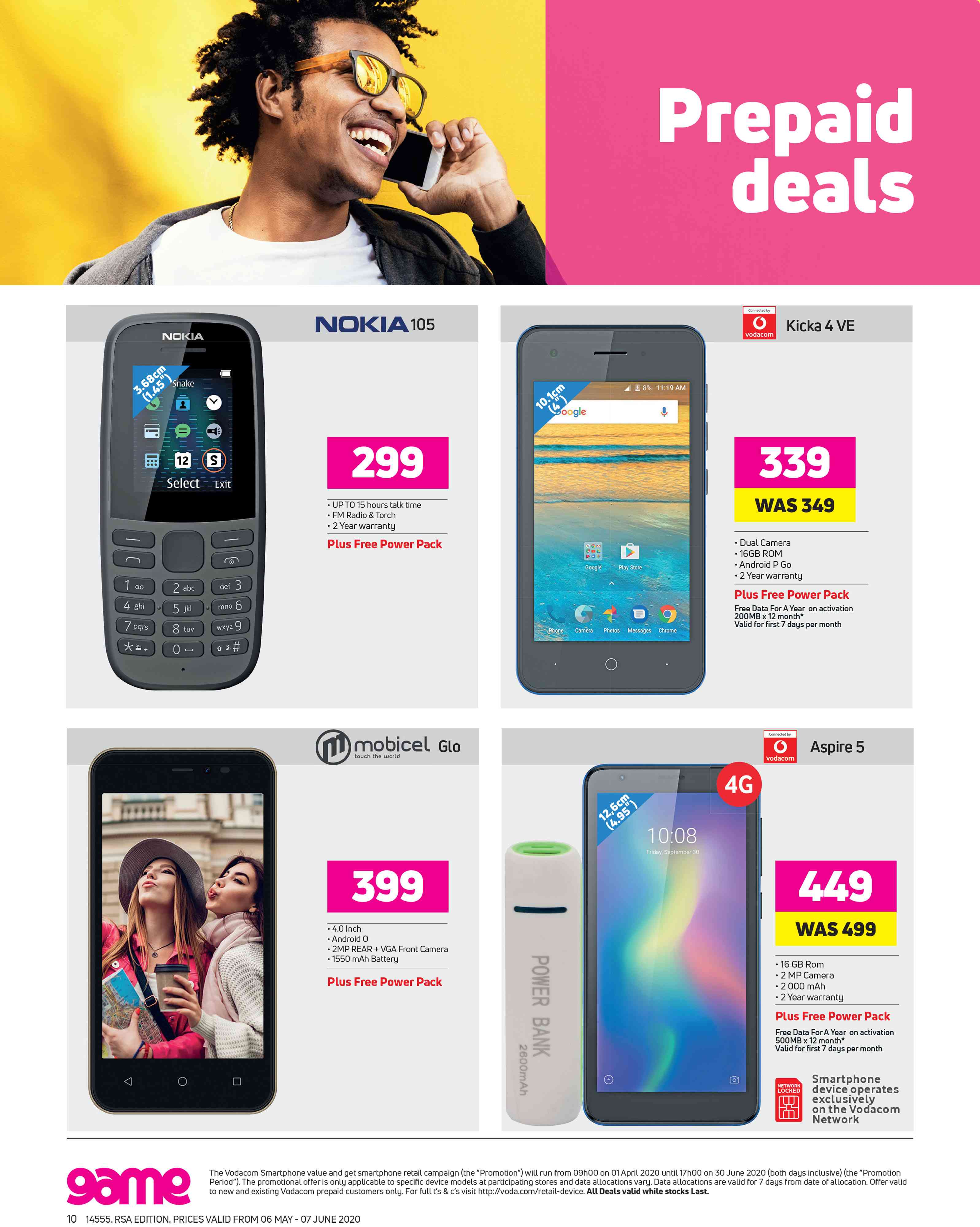 Special Vodacom Kicka 4 VE — www.guzzle.co.za