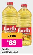 Special Excella Sunflower Oil-For 2 x 2L — www.guzzle.co.za