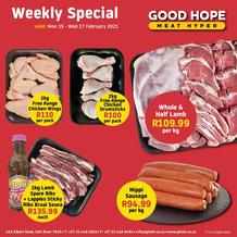 Good Hope Meat Hyper : Specials (15 February - 17 February 2021) — www ...