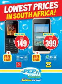 Pep : Cell (27 Oct - 23 Nov 2017) — www.guzzle.co.za