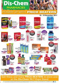 Dis-Chem : Price Beaters (10 Nov - 19 Nov 2017) — www.guzzle.co.za