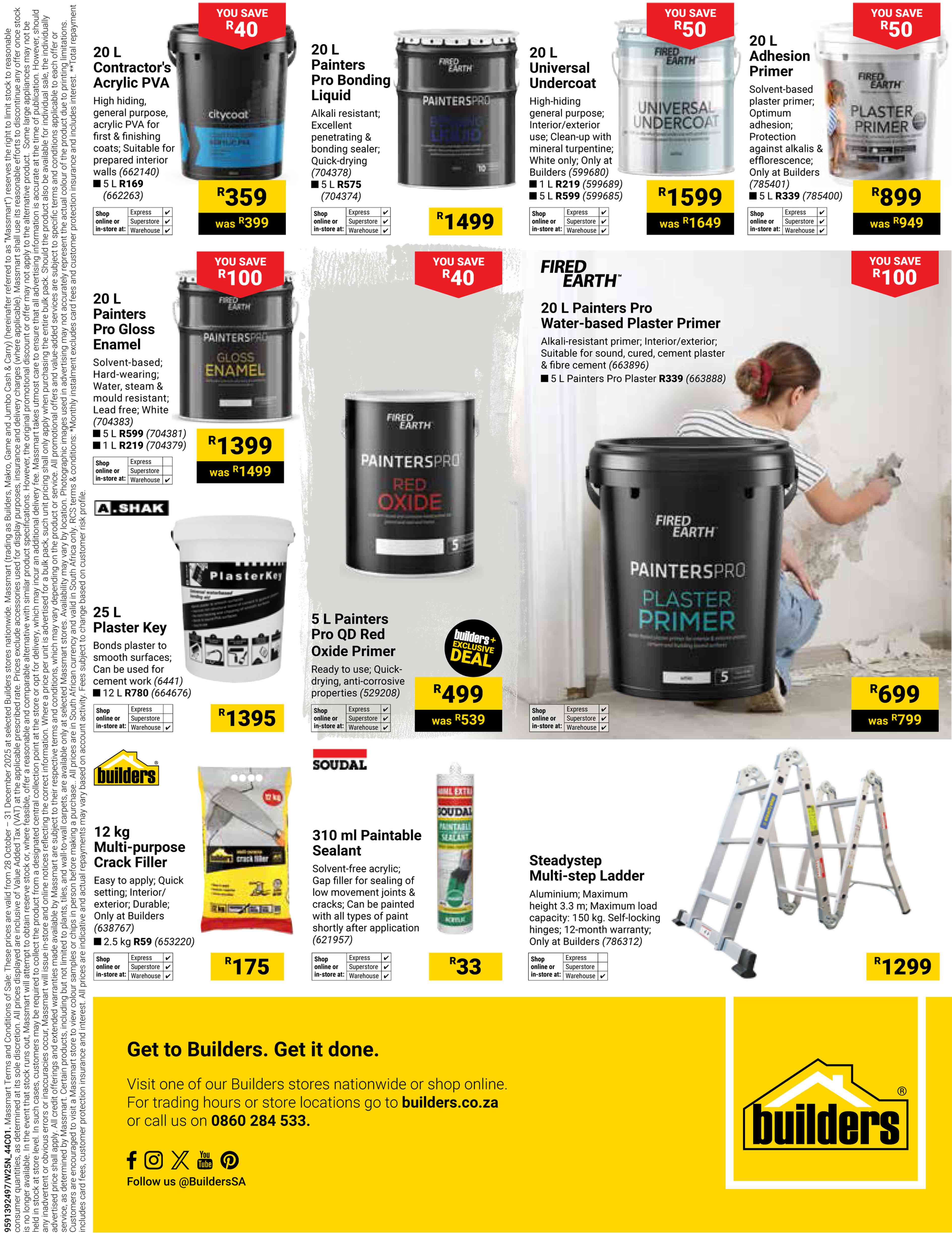 DIY Specials | Catalogue | SA Promotional Leaflets | Builders