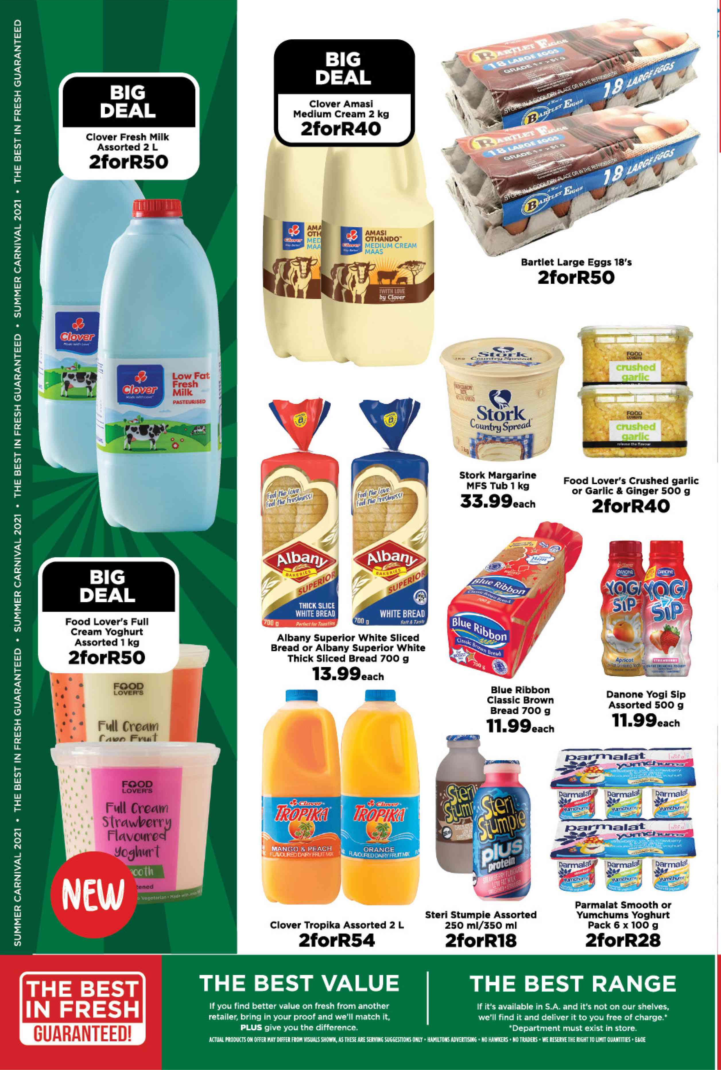 Special Clover Amasi Medium Cream-For 2 x 2Kg — www.guzzle.co.za