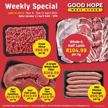 Good Hope Meat Hyper : Weekly Specials! (08 April - 11 April 2021 ...