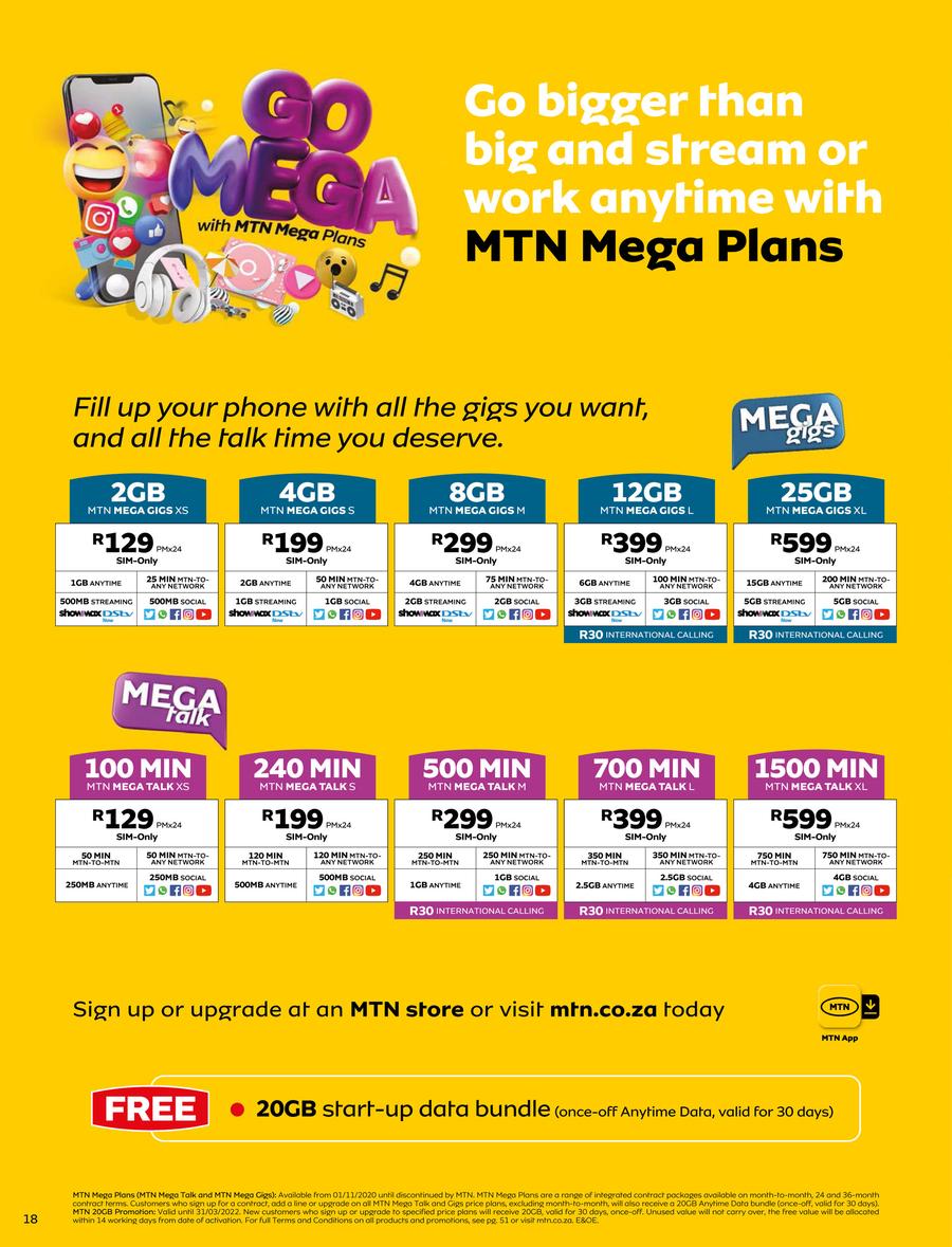 MTN : Y'ello (1 March - 31 March 2022) — www.guzzle.co.za