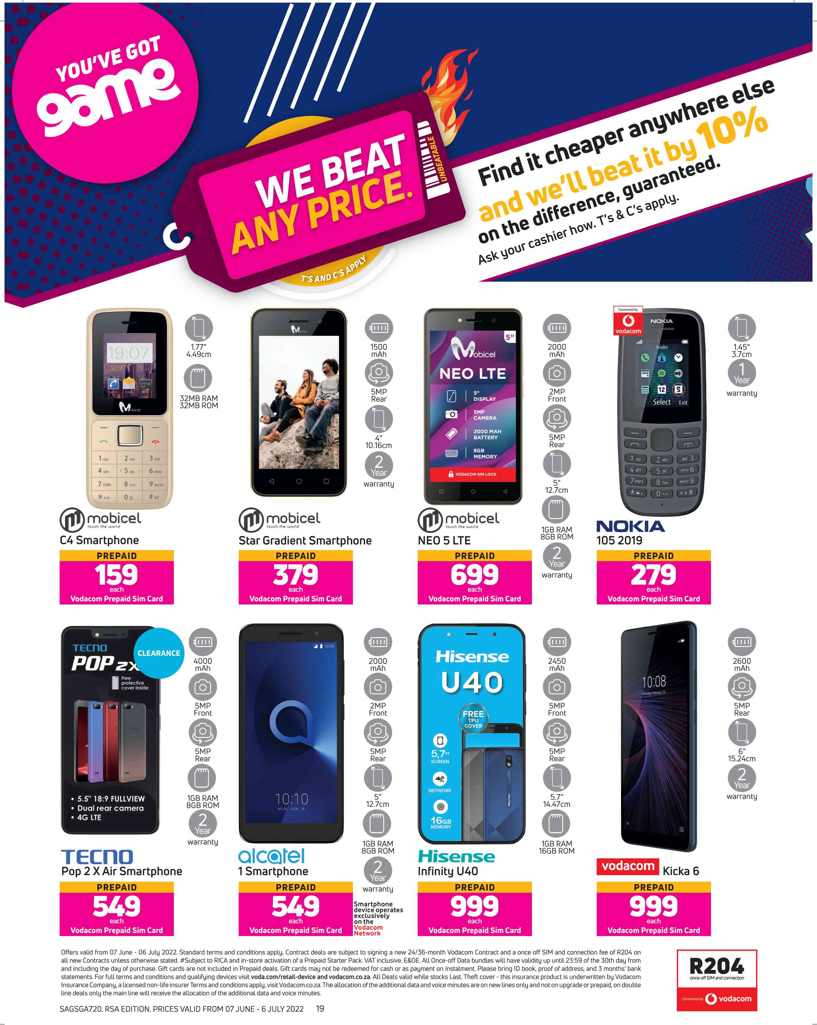 Guzzle Leaflet | Game