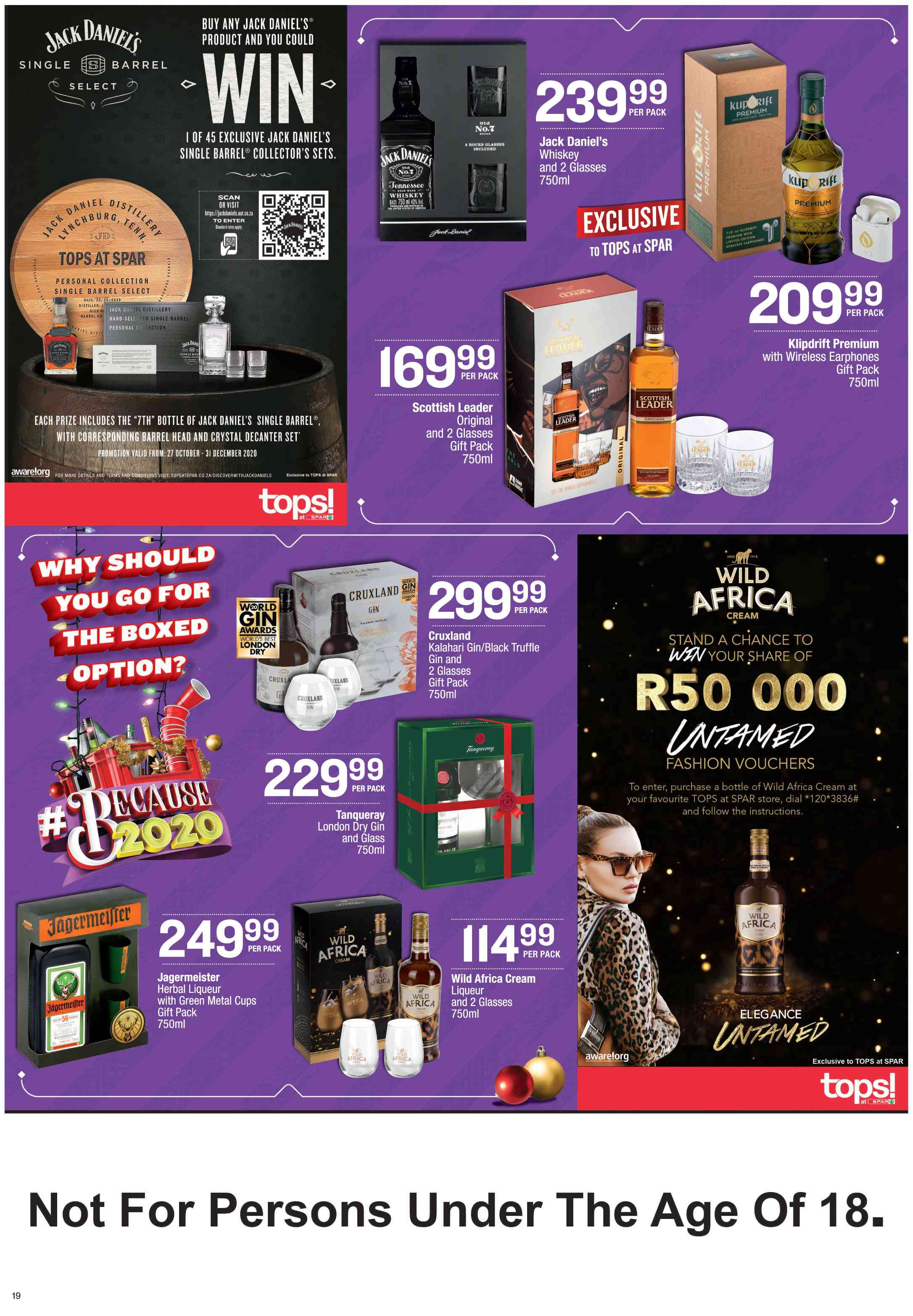 Special Klipdrift Premium With Wireless Earphones Gift Pack-750ml Per ...