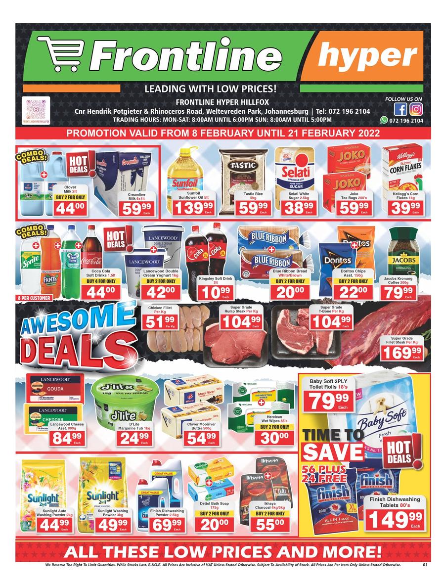 Frontline Hyper : Awesome Deals (08 February - 21 February 2022) — m ...