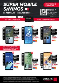 Edgars Mobile : Super Mobile Savings (28 February - 12 March 2023 ...