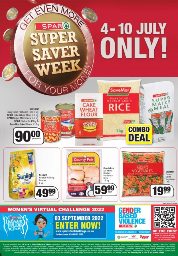 Spar Superspar Western Cape : Super Saver Week (4 July - 10 July 2022 ...