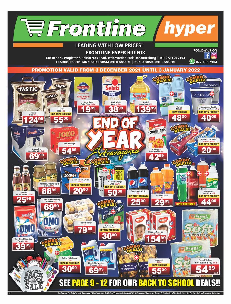 Frontline Hyper : End Of Year (03 December - 03 January 2022) — m ...