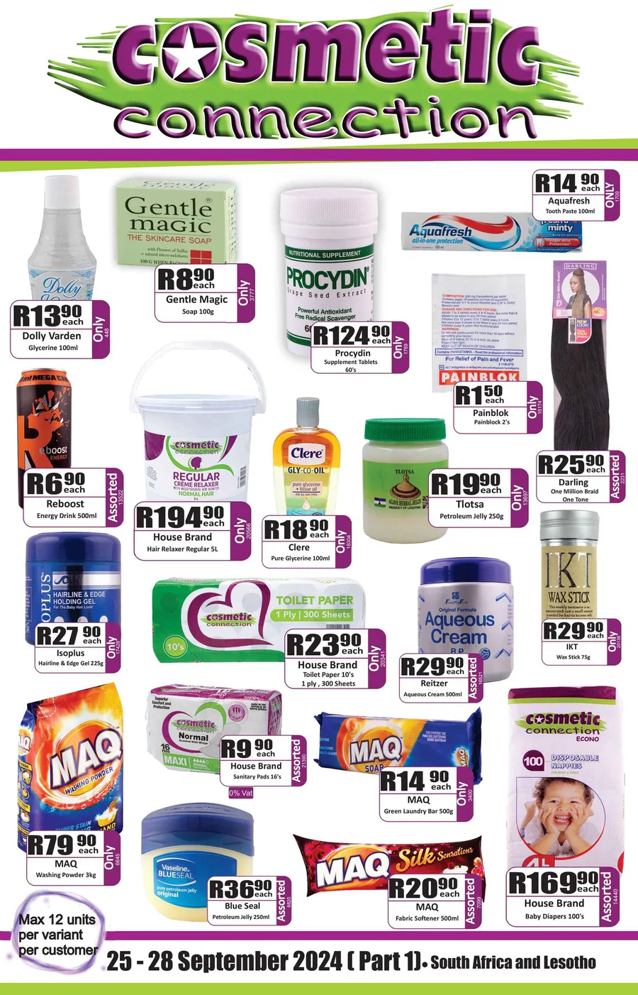 Cosmetic Connection : Specials (25 September - 28 September 2024) — m ...