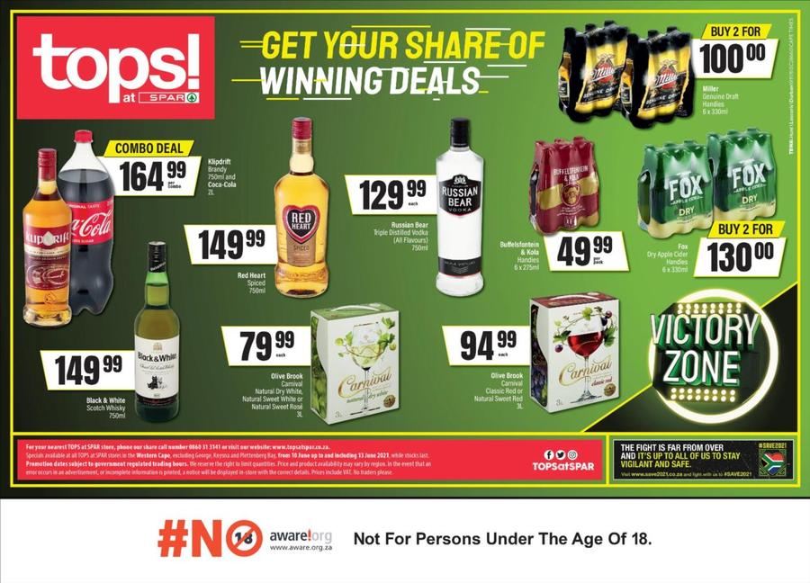 Tops at SPAR Western Cape : Winning Deals (10 June - 13 June 2021) — m ...