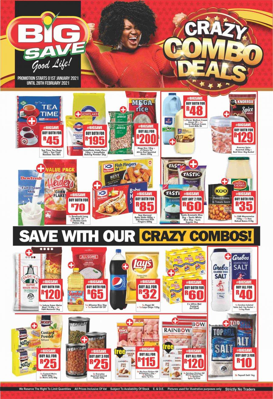 Big Save Cash And Carry Super Market : Combo Crazy Deals (12 January ...