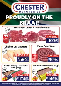 Chester Butcheries Specials | November 2025 Latest Catalogues | Guzzle ...