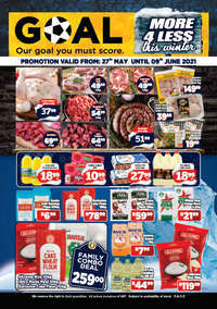 Goal Supermarket Specials | July 2021 Latest Catalogues | Guzzle