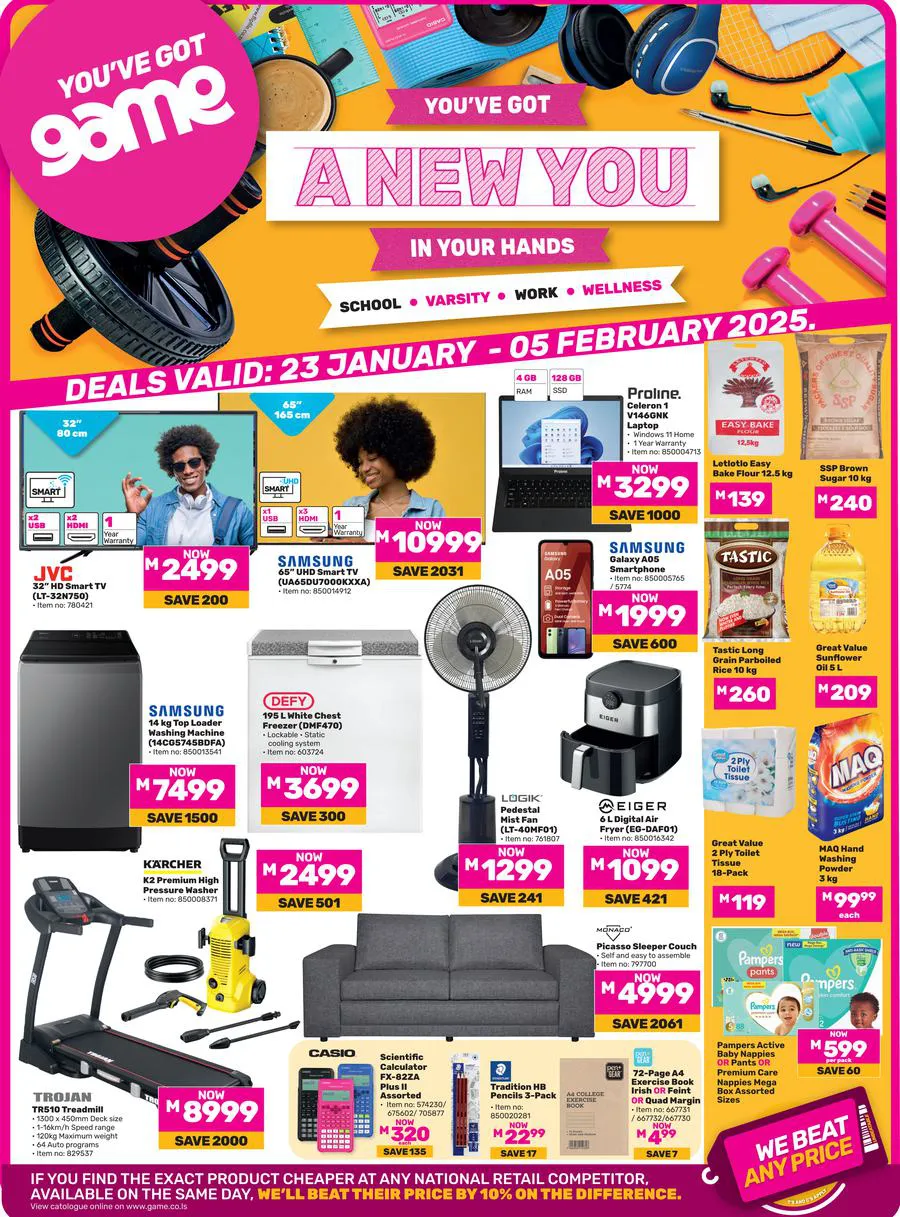 Game Lesotho : You've Got A New You In Your Hands (23 January - 05 ...